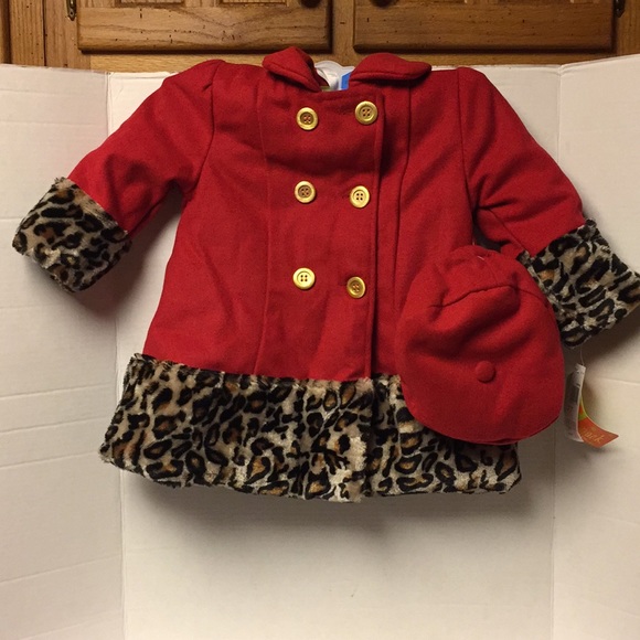 Penolope Mack | Jackets & Coats | Penelope Mack Leopard Coat And Hat ...